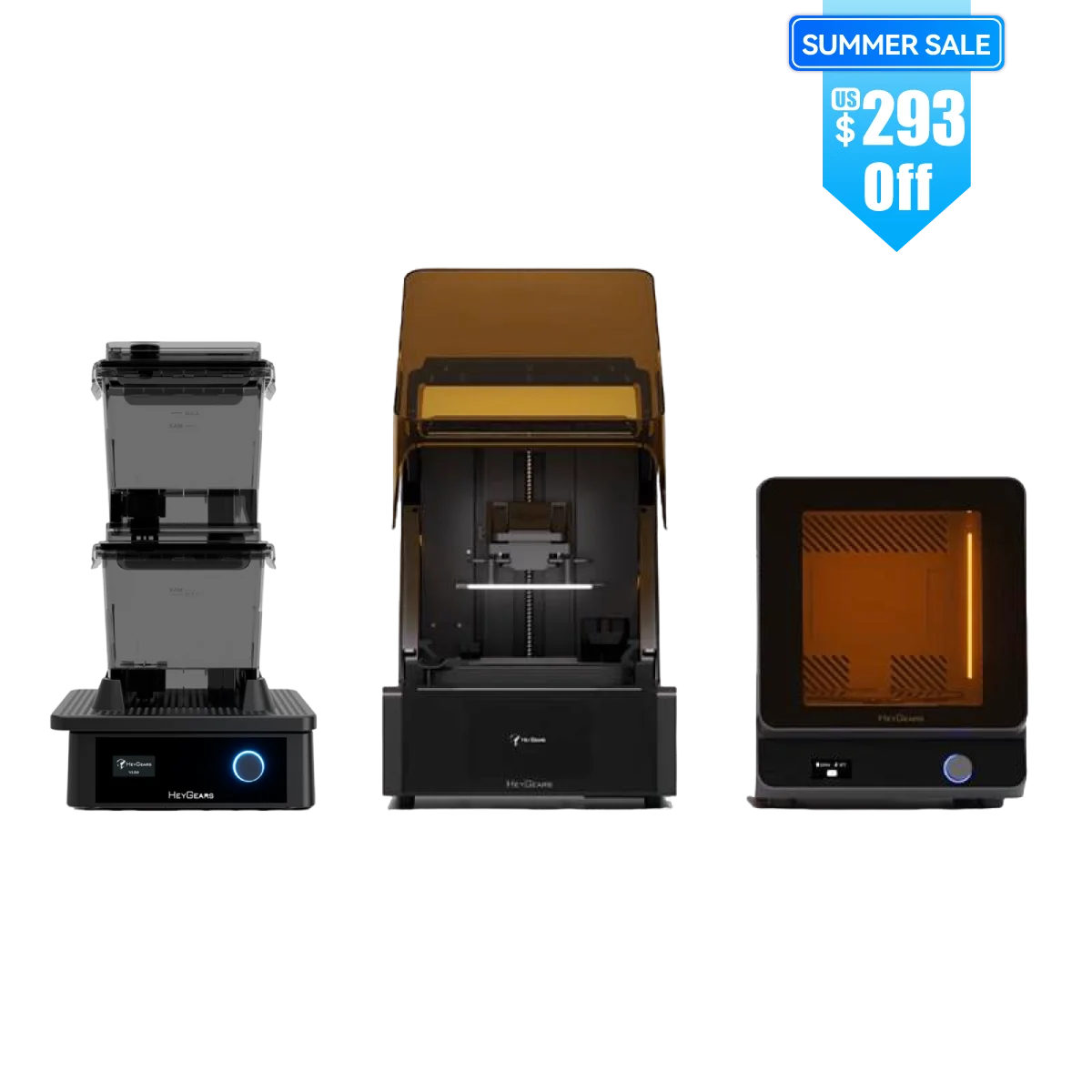 HeyGears UltraCraft Reflex 3D Printer Bundle – HeyGears Resin 3D ...