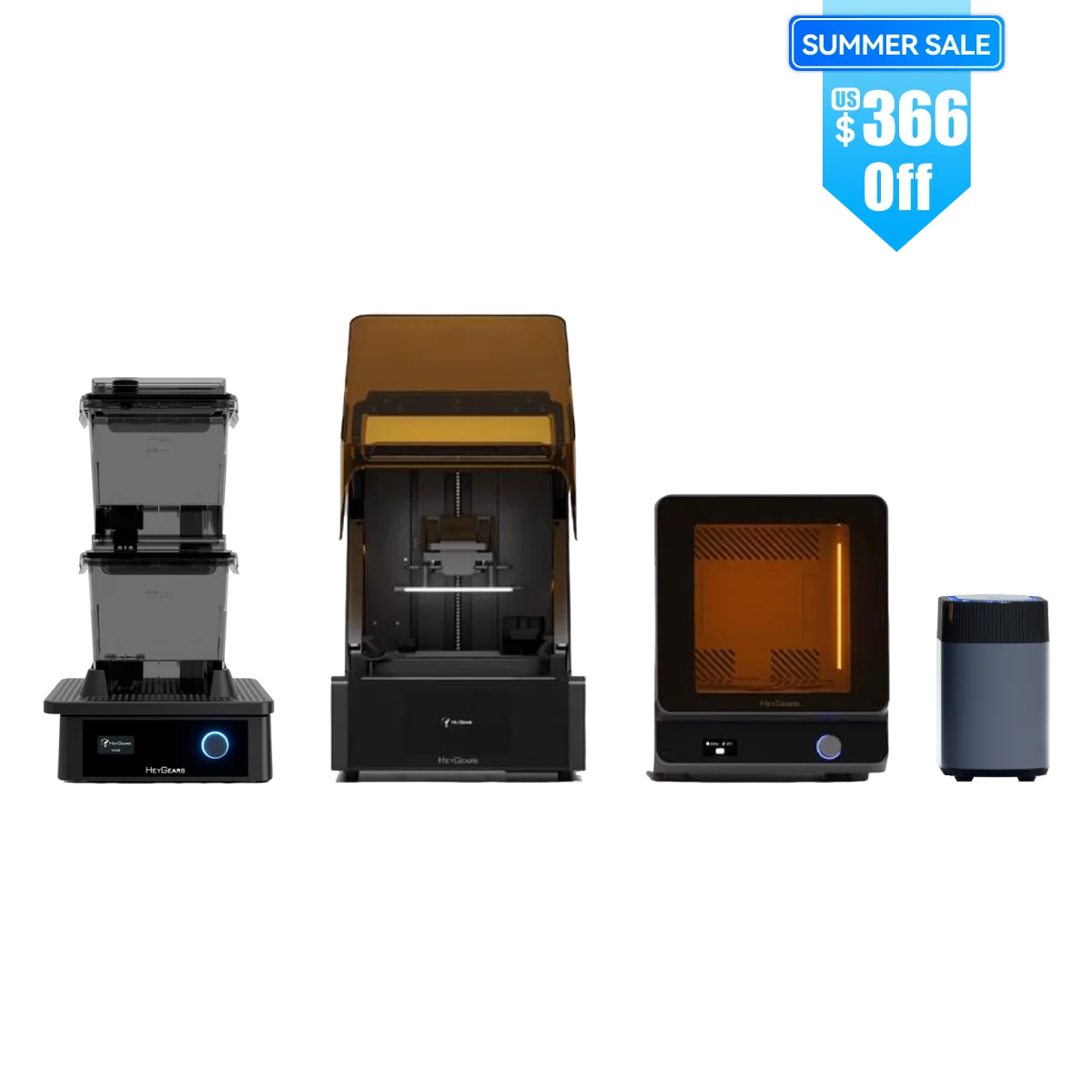 HeyGears UltraCraft Reflex 3D Printer Bundle – HeyGears Resin 3D ...