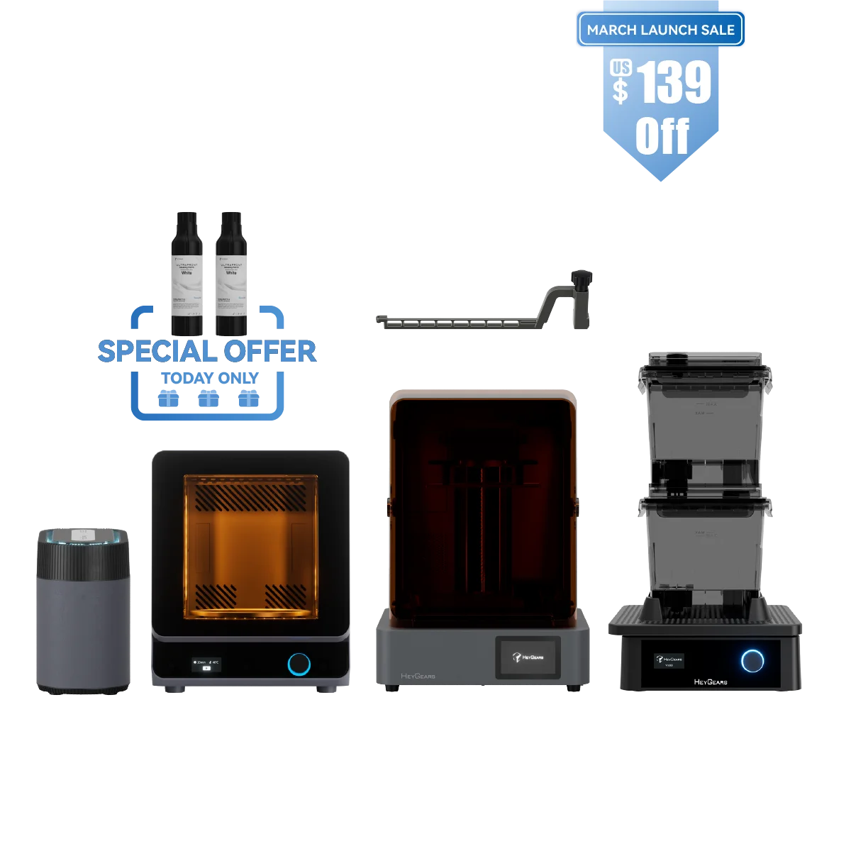 Reflex 2 High-Accuracy Resin 3D Printer for Professionals – HeyGears Store